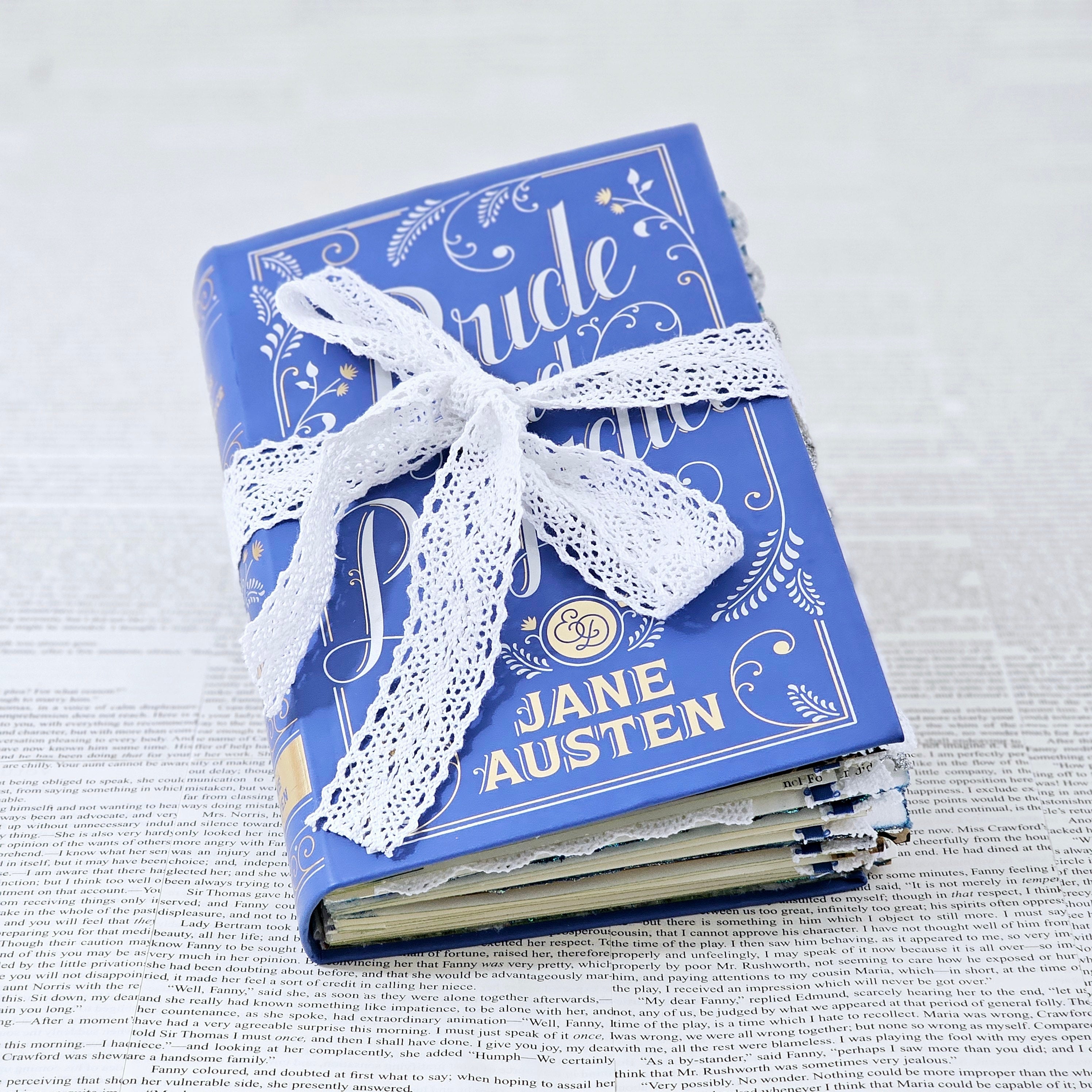 Artisan Journals from upcycled book covers by Court Street Journals
